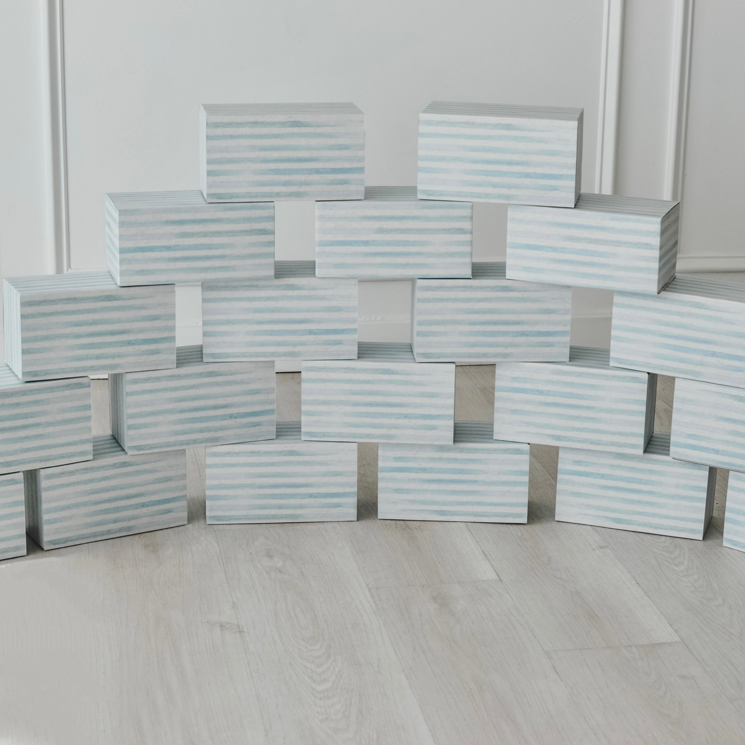 Bricklettes Classic Striped Block Set